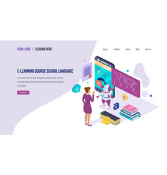 Online language courses isometric chinese internet