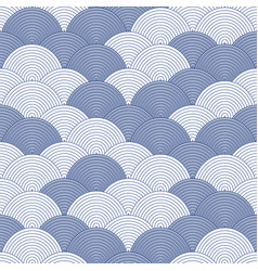 Japanese style tile seamless pattern Royalty Free Vector