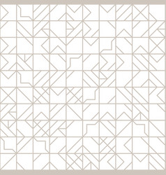 Intricate geometrical seamless pattern design Vector Image