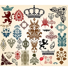 Retro set Royalty Free Vector Image - VectorStock