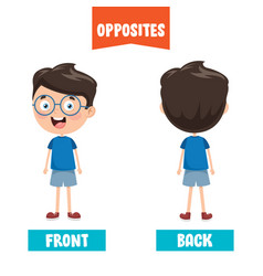 Left and right Royalty Free Vector Image - VectorStock