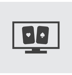 Jack playing card icon Royalty Free Vector Image