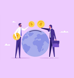 Business environment Royalty Free Vector Image