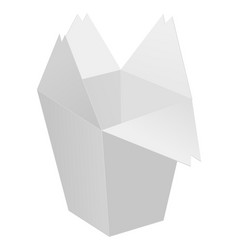 Blank packing Royalty Free Vector Image - VectorStock