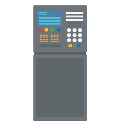 Control panel cartoon Royalty Free Vector Image