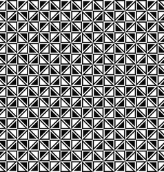 Monochrome hexagonal triangle pattern design Vector Image