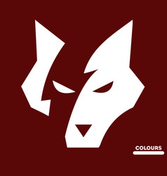 Fox logo Royalty Free Vector Image - VectorStock