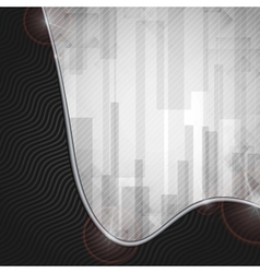 Abstract white rectangle shapes background Vector Image