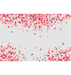 Pink paper heart shape cards with date 14 february