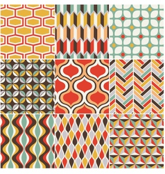 Retro seamless pattern Royalty Free Vector Image