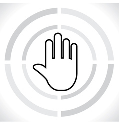 Rock and roll sign Royalty Free Vector Image - VectorStock