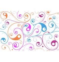Detailed swirl background Royalty Free Vector Image