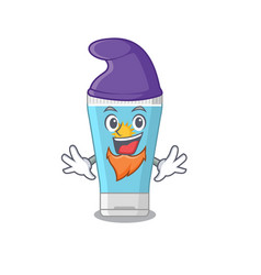 An adorable cartoon design moisturizer cream Vector Image
