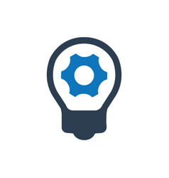 Idea development icon Royalty Free Vector Image