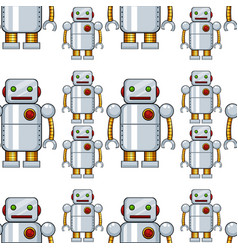 Square robot Royalty Free Vector Image - VectorStock