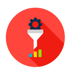 Big data infographics Royalty Free Vector Image