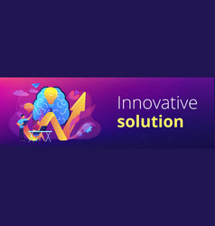 Innovative solution concept Royalty Free Vector Image