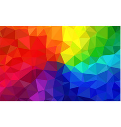 Polygon multicolor background Royalty Free Vector Image
