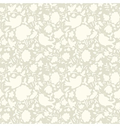 Neutral floral ornament beige color Royalty Free Vector