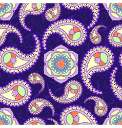 Set of paisley seamless patterns Royalty Free Vector Image