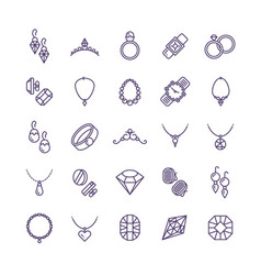 Pendant line drawing Royalty Free Vector Image