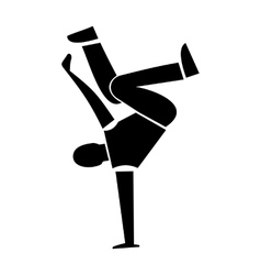 Dance simple symbol Royalty Free Vector Image - VectorStock