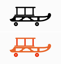 Roller skate wheel Royalty Free Vector Image - VectorStock