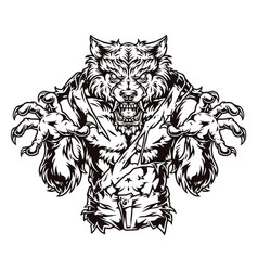 Angry Wolf Vector Images (over 2,600)