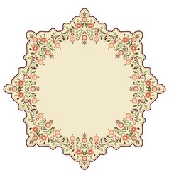 Circular islamic background six Royalty Free Vector Image