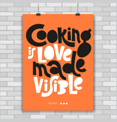 Cooking class quotes Royalty Free Vector Image