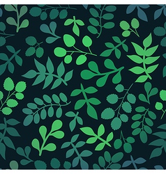 Leaf background round pattern with leaf Royalty Free Vector