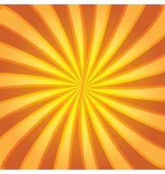 Sun rays sunburst on red color background Vector Image