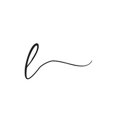 Cursive L Letter Vector Images (37)
