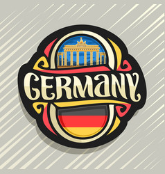 Logo for germany Royalty Free Vector Image - VectorStock