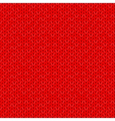 Knitted seamless pattern Royalty Free Vector Image