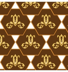 Seamless vintage background Royalty Free Vector Image