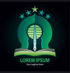 Islamic center Royalty Free Vector Image - VectorStock