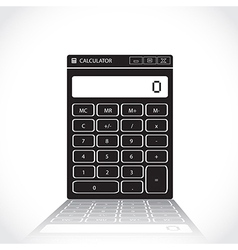 Math worksheet template with clowns and numbers Vector Image