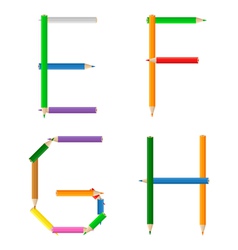 Kids alphabet Royalty Free Vector Image - VectorStock