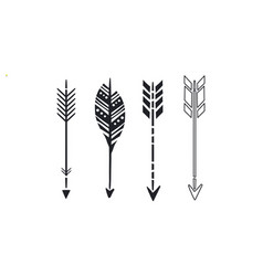 Pop arrows set Royalty Free Vector Image - VectorStock