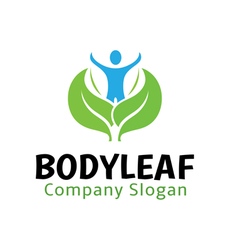 Spa Leaves Design Royalty Free Vector Image - VectorStock