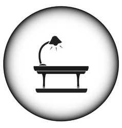 Round lamp Royalty Free Vector Image - VectorStock