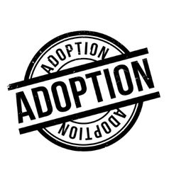 Adoption rubber stamp Royalty Free Vector Image