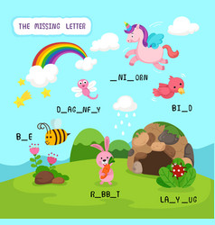 Isolated alphabet letter r rabbit Royalty Free Vector Image