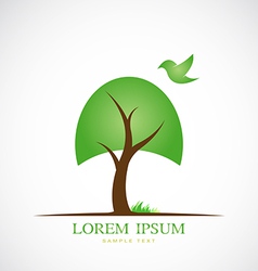 Birds on a tree Royalty Free Vector Image - VectorStock