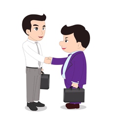 Special handshake Royalty Free Vector Image - VectorStock