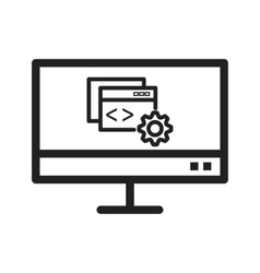 Programming Configuration Royalty Free Vector Image