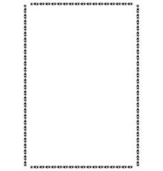 Page border a4 design for project Royalty Free Vector Image