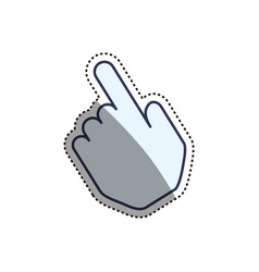 Click arrow symbol Royalty Free Vector Image - VectorStock