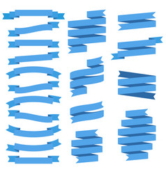 Big set ribbons templates Royalty Free Vector Image